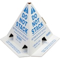 Global Industrial Do Not Stack Pallet Cones, 8 x 8 x 10, 50PK 318522 | Zoro